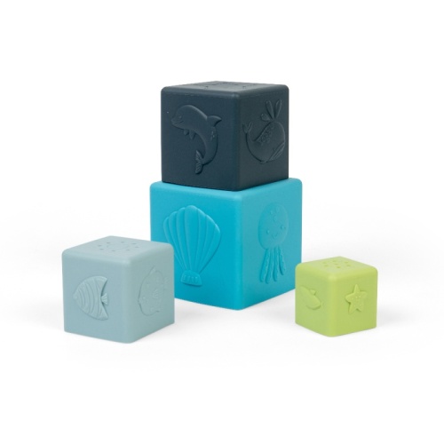 Bigjigs Stacking Cubes - Daisy Daisy