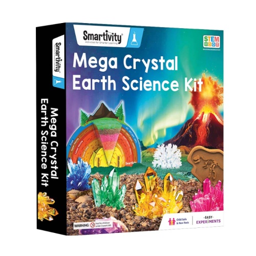 Smartivity - Mega Crystal Earth Science Kit - Daisy Daisy
