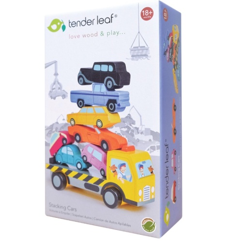Tender Leaf Stacking Cars - Daisy Daisy