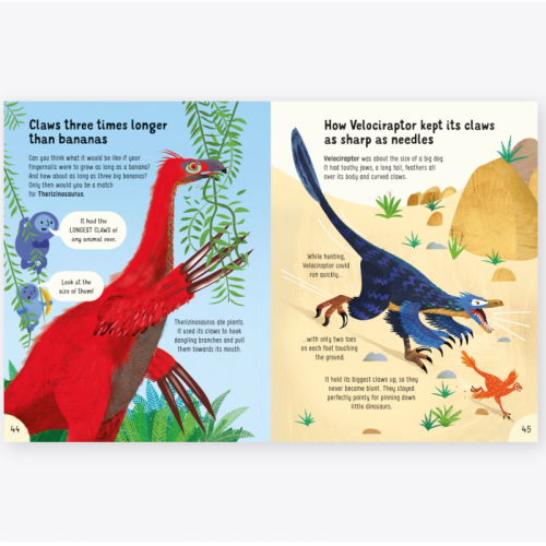 Usborne Lots Of Things To Know About Dinosaurs - Daisy Daisy