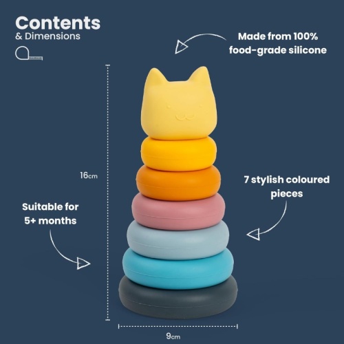 Bigjigs Stacking Cat - Daisy Daisy