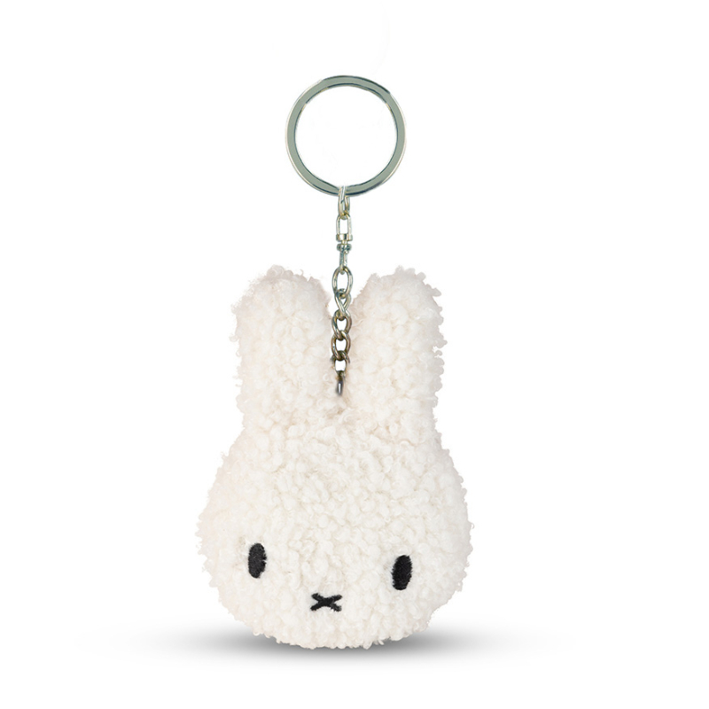 Miffy Tiny Teddy ECO Cream Keyring - Daisy Daisy