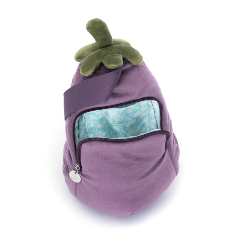 Jellycat Amuseable Aubergine Bum Bag - Daisy Daisy