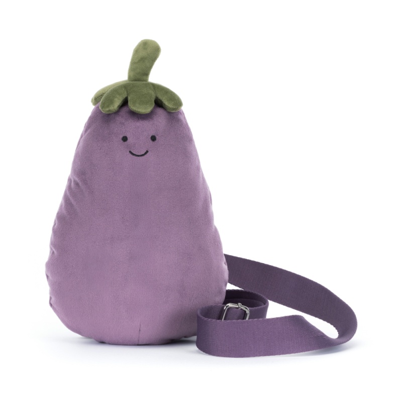 Jellycat Amuseable Aubergine Bum Bag - Daisy Daisy
