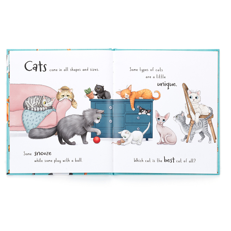 Jellycat All Kinds of Cats Book - Daisy Daisy