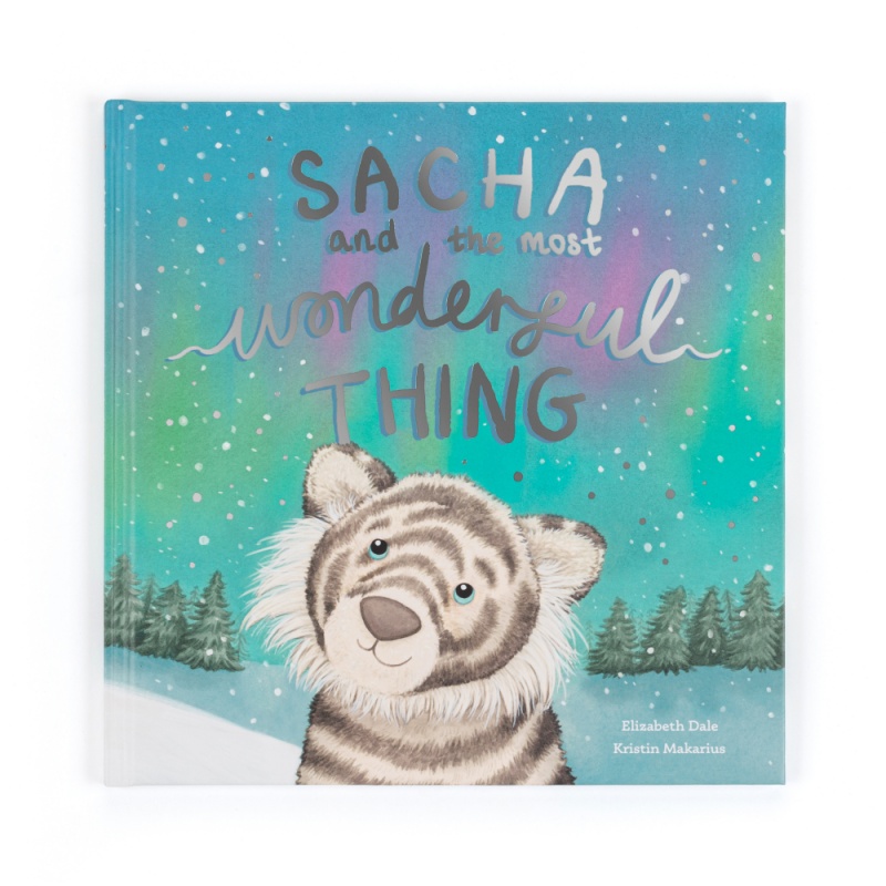 Jellycat Sacha and the Most Wonderful Thing Book - Daisy Daisy