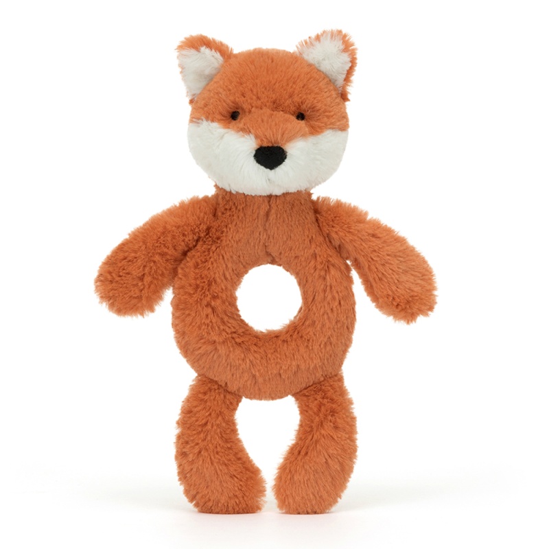 Jellycat Bashful Fox Ring Rattle - Daisy Daisy