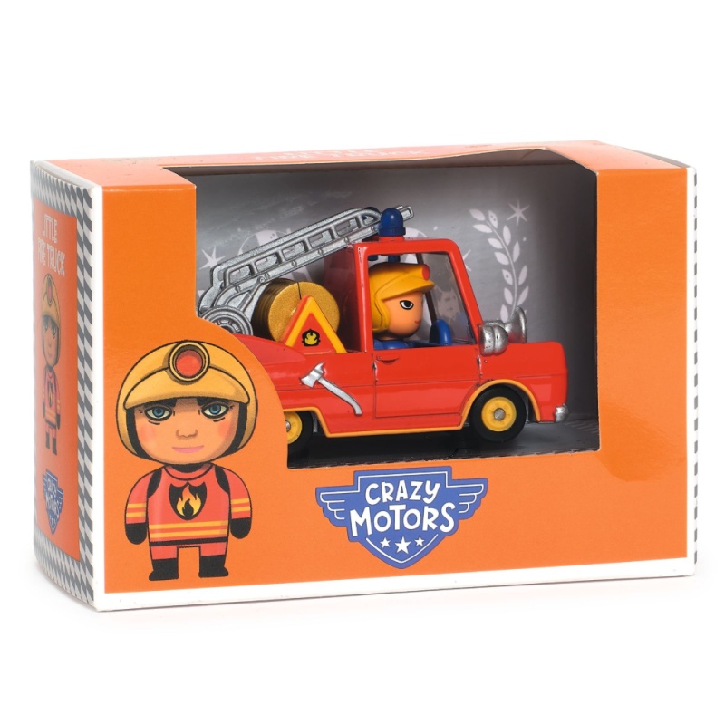 Djeco Crazy Motor - Little Fire Truck DJ05459 - Daisy Daisy
