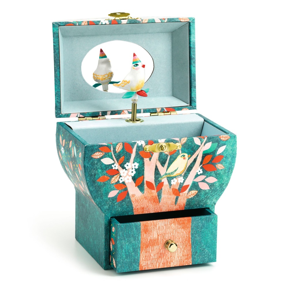 Djeco Musical Jewellery Box - Poetic Tree DJ06592 - Daisy Daisy
