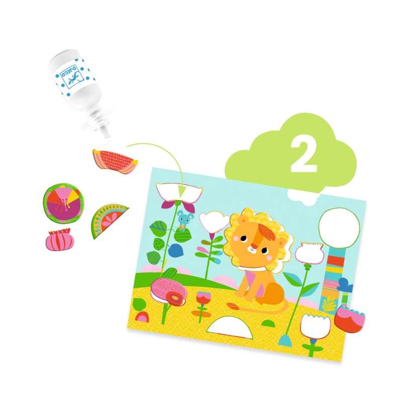 Djeco 6 Creative Activities - The Mouse and His Friends DJ09295 - Daisy Daisy