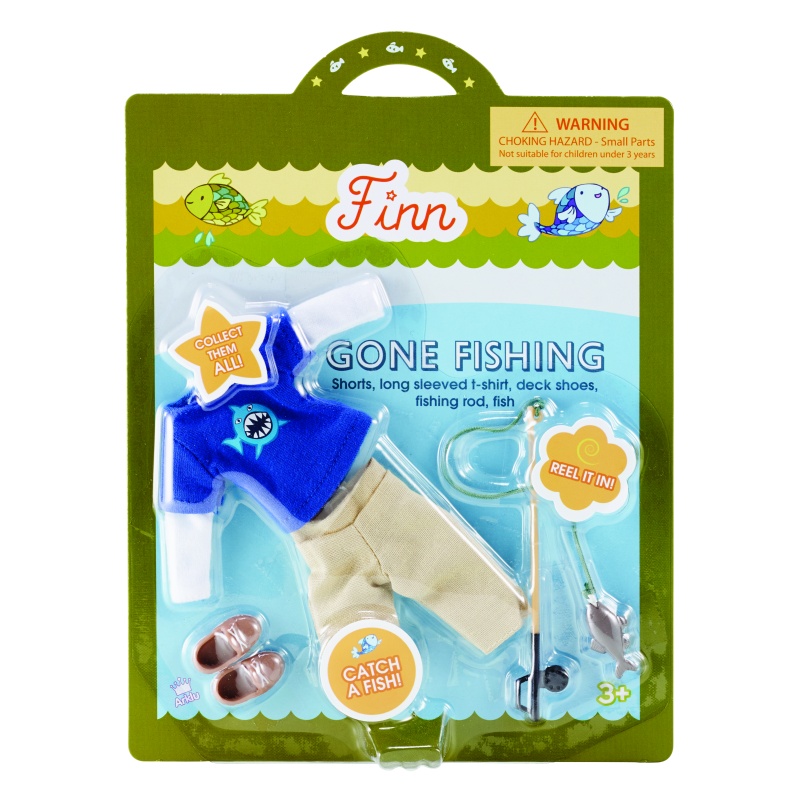 Lottie Doll Gone Fishing Outfit Set - Daisy Daisy