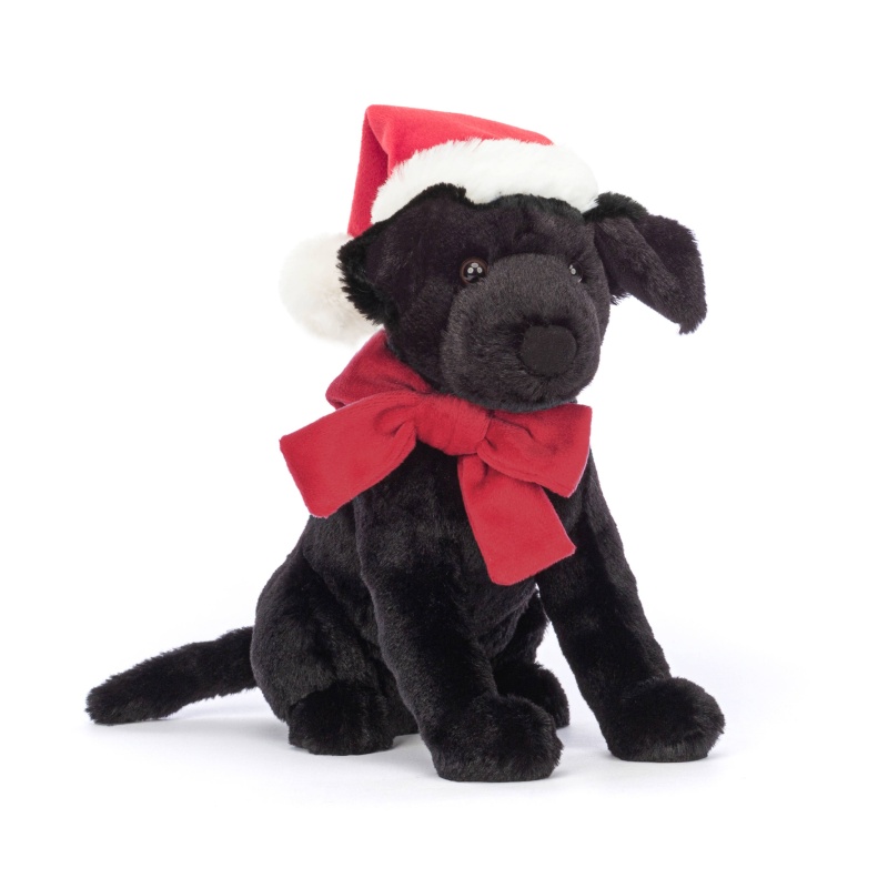 Jellycat Winter Warmer Pippa Black Labrador - On-Line Only - Daisy Daisy