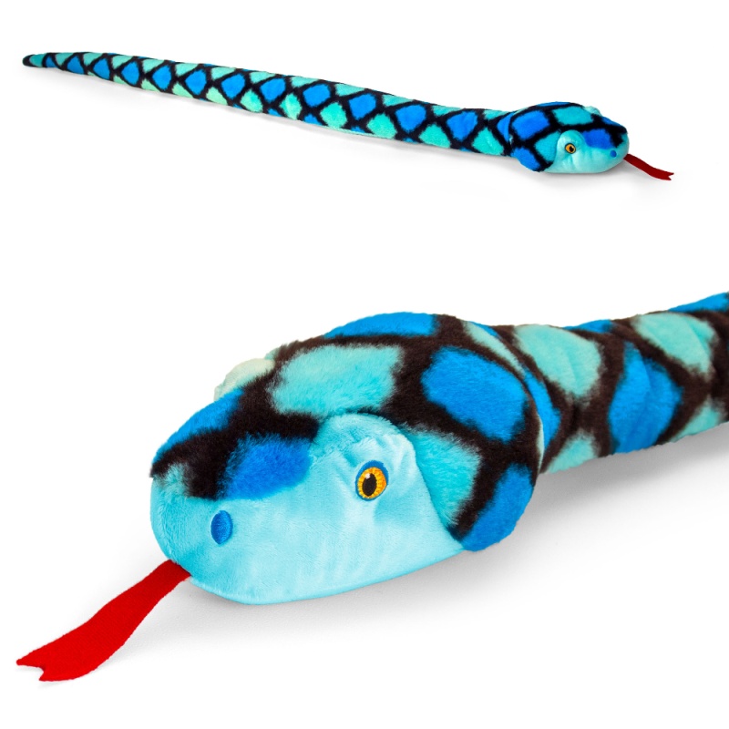 KeelEco 100cm Snake - Blue - Daisy Daisy
