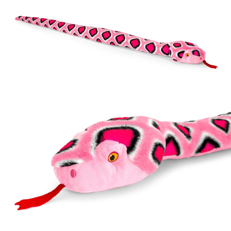 KeelEco 100cm Snake - Pink - Daisy Daisy