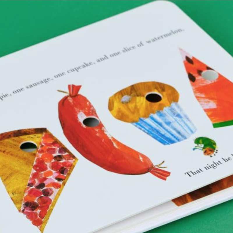The very hungry caterpillar board book by Eric Carle - Daisy Daisy