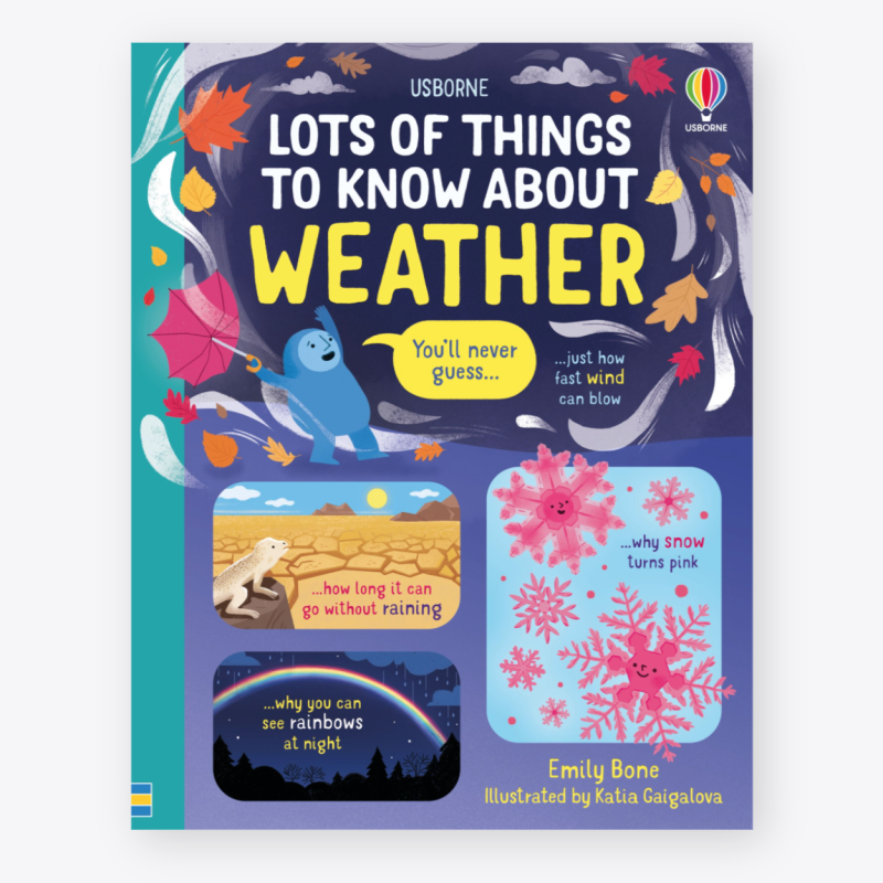 Usborne Lots Of Things To Know About Weather - Daisy Daisy
