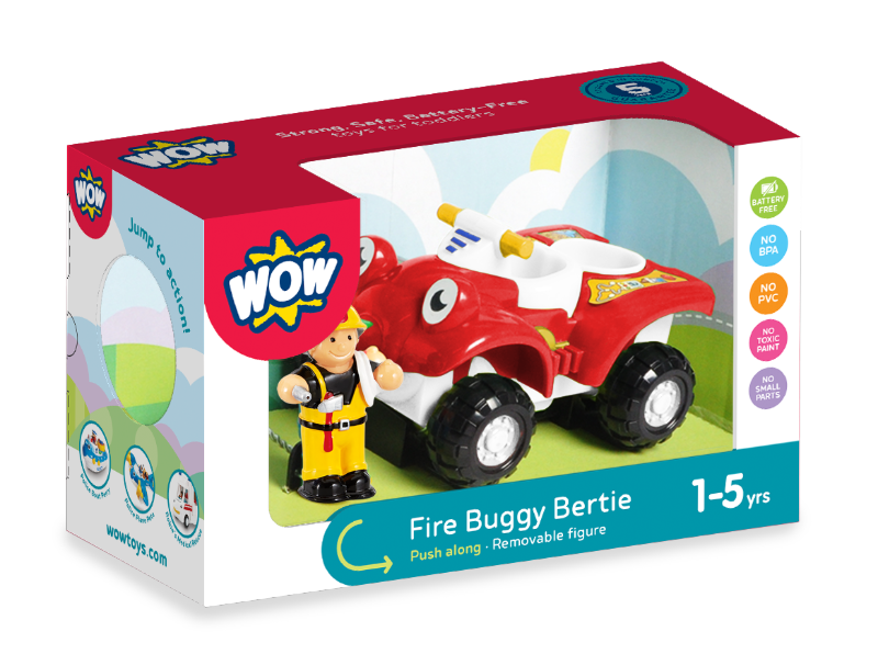 Wow Toys - Fire Buggy Bertie - Daisy Daisy