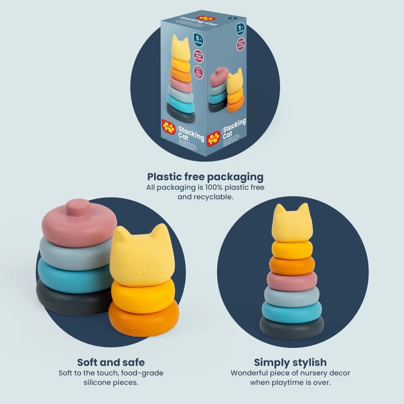 Bigjigs Stacking Cat - Daisy Daisy