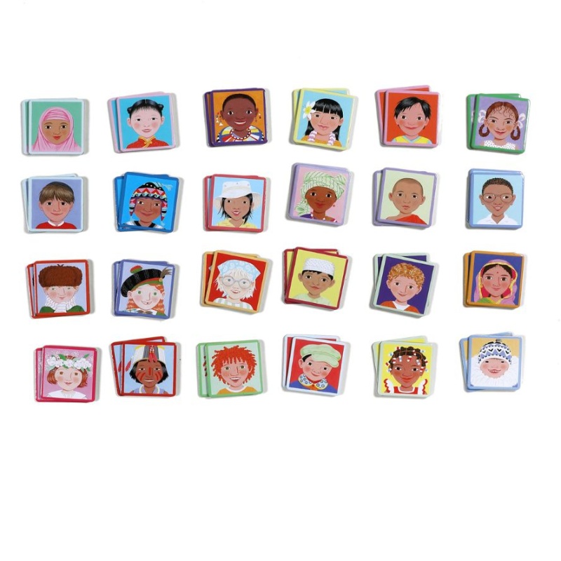 Eeboo I Never Forget a Face Memory Game - Daisy Daisy