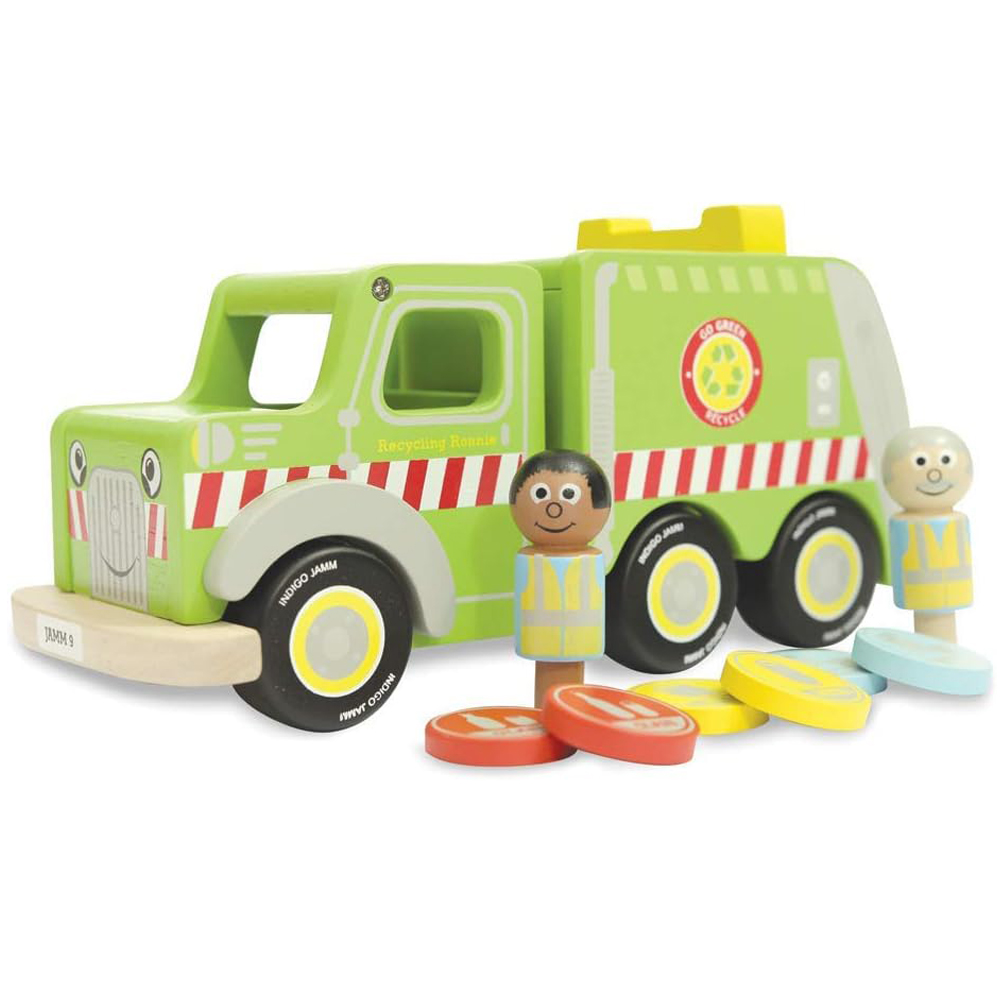 Indigo Recycling Ronnie Wooden Toy Vehicle - Daisy Daisy