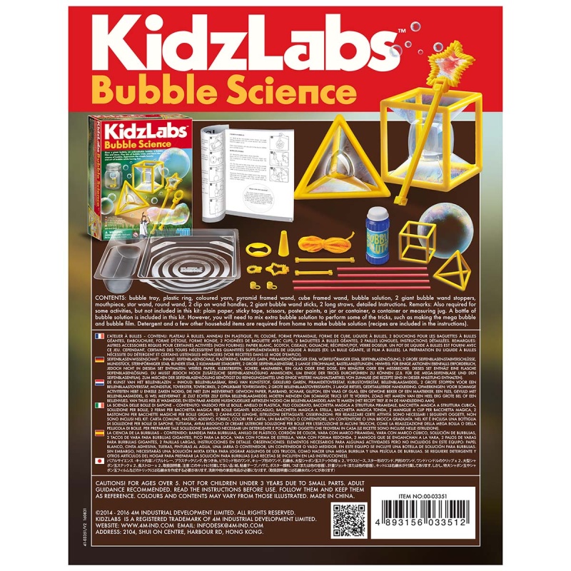 4M Kidz Labs Bubble Science - Daisy Daisy