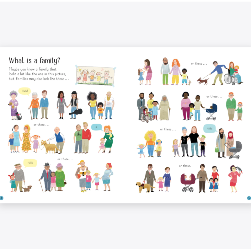 Usborne All About Families - Daisy Daisy