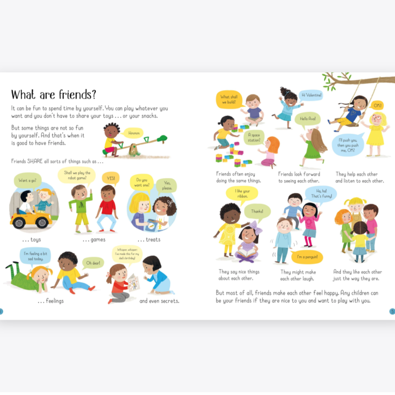 Usborne All About Friends - Daisy Daisy