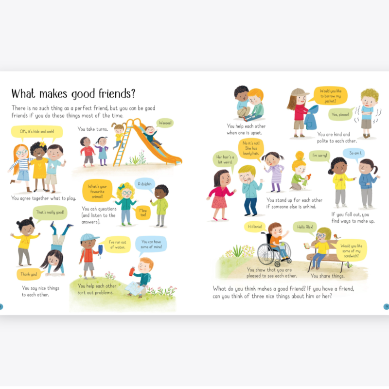 Usborne All About Friends - Daisy Daisy