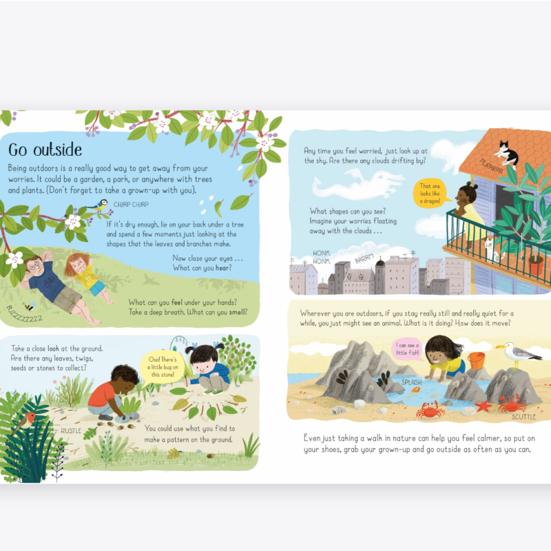 Usborne All About Worries and Fears - Daisy Daisy