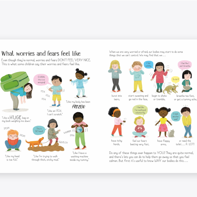Usborne All About Worries and Fears - Daisy Daisy