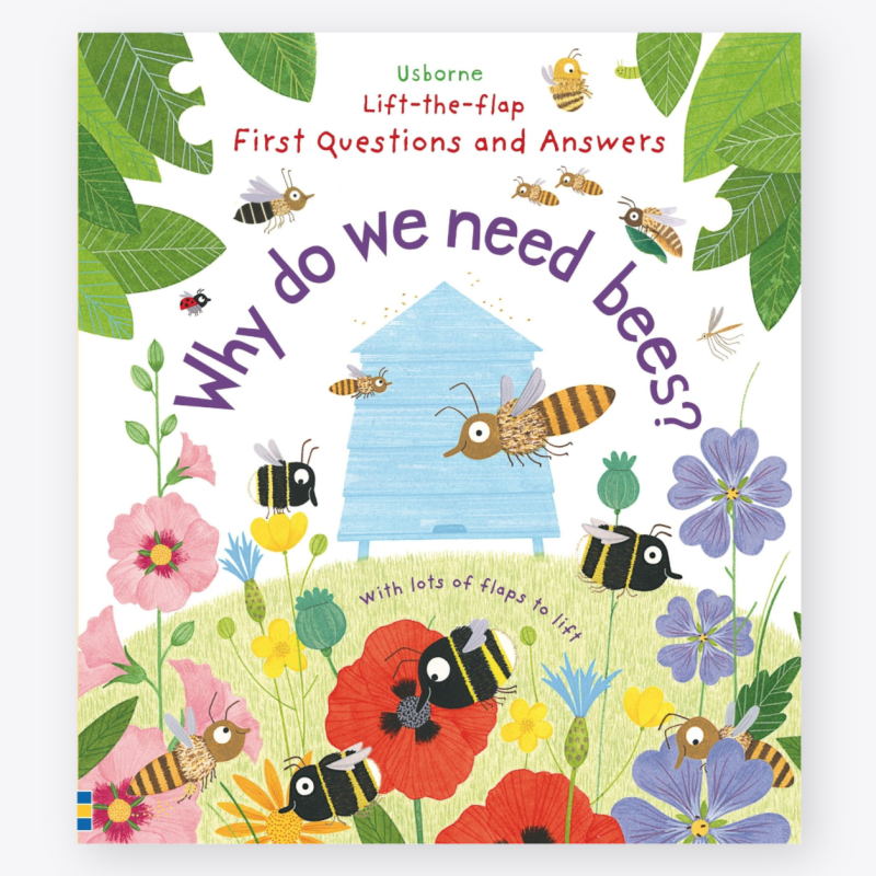 Usborne Lift-The-Flap First Questions and Answers Why Do We Need Bees ...