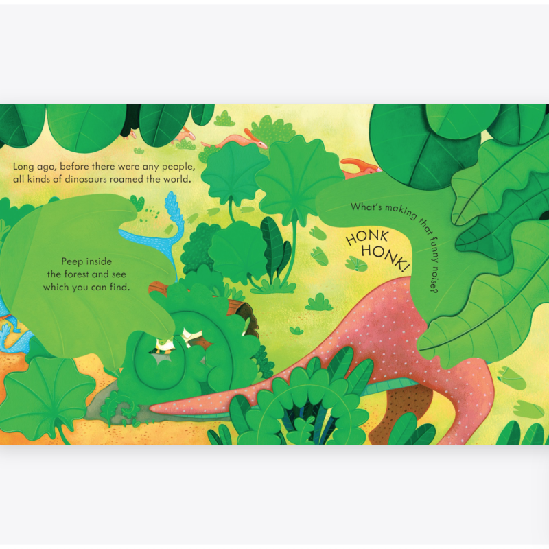Usborne Peep Inside Dinosaurs - Daisy Daisy