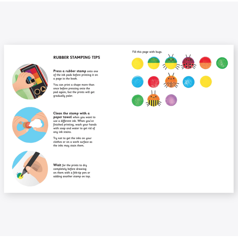 Usborne Rubber Stamp Activities - Daisy Daisy