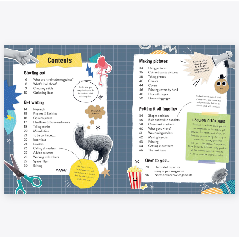 Usborne Write and Design Your Own Magazines - Daisy Daisy