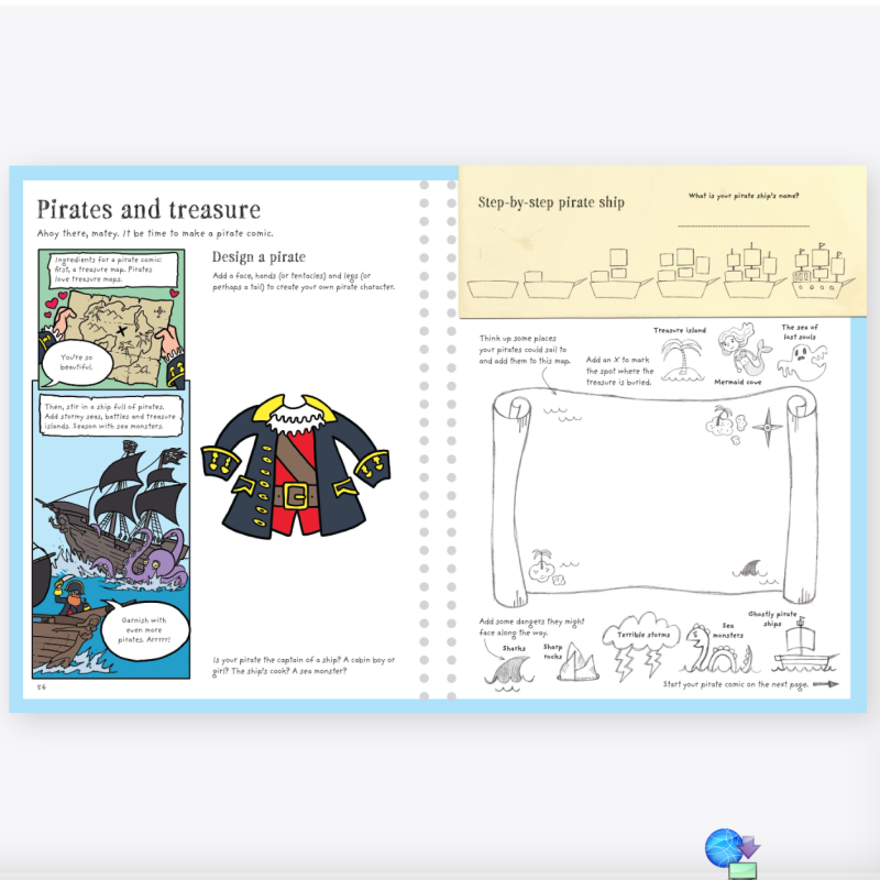 Usborne Write and Draw Your Own Comics - Daisy Daisy