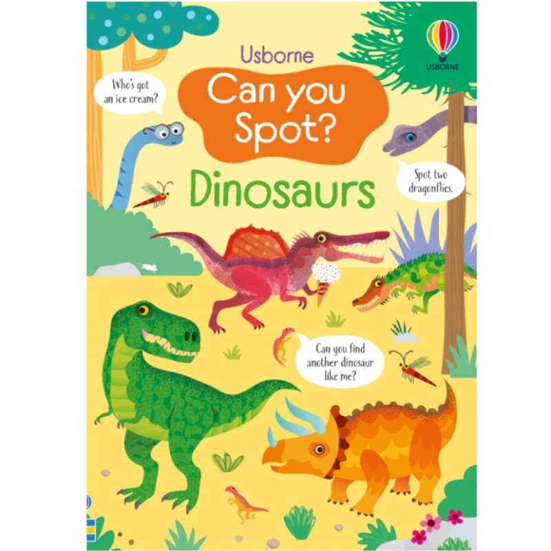 Usborne Can you Spot? Dinosaurs - Daisy Daisy