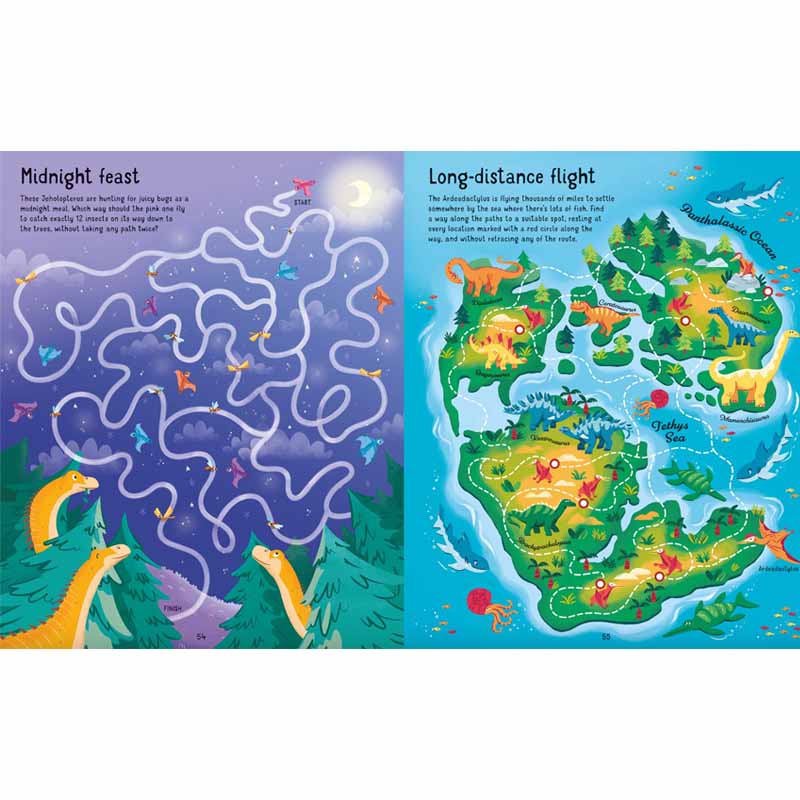 Usborne Dinosaur Mazes - Daisy Daisy