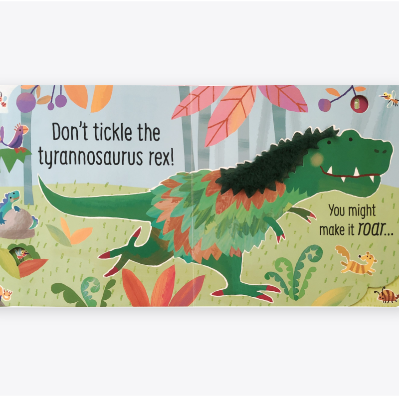Usborne Noisy Book - Don't Tickle the Dinosaur! - Daisy Daisy