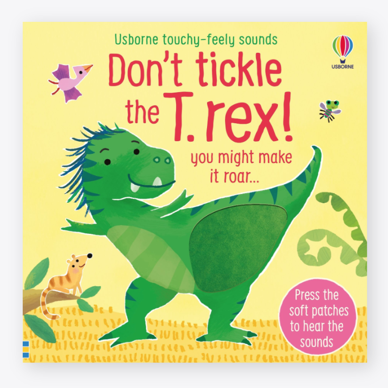 Usborne Noisy Book - Don't Tickle the T-Rex! - Daisy Daisy