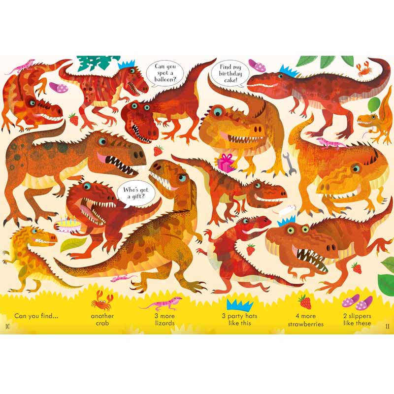Usborne Can you Spot? Dinosaurs - Daisy Daisy