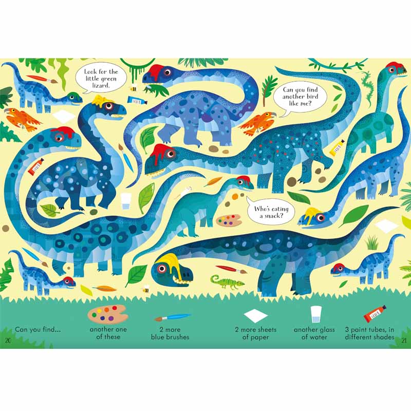 Usborne Can you Spot? Dinosaurs - Daisy Daisy