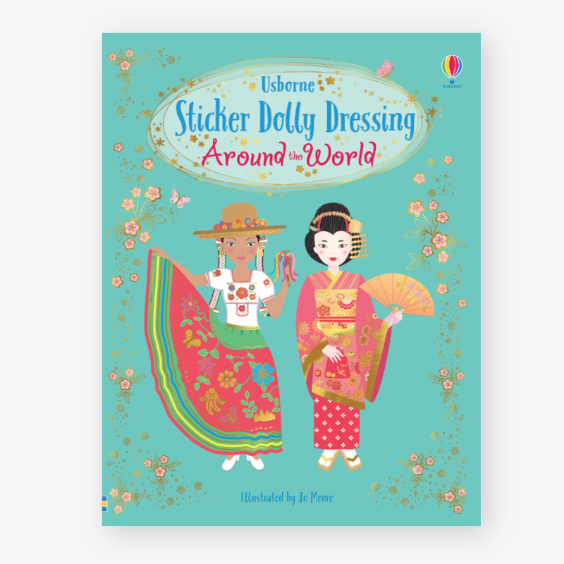 Usborne Sticker Dolly Dressing Book (Various Designs) - Daisy Daisy