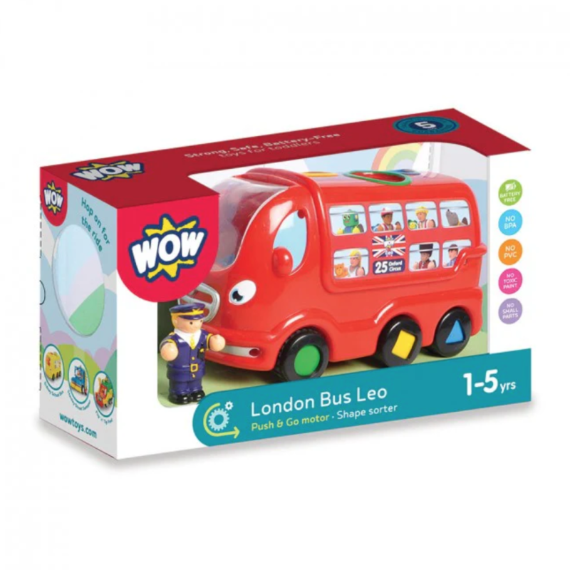 Wow Toys - London Bus Leo - Daisy Daisy