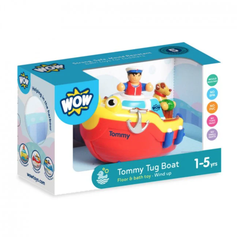 Wow Toys - Tommy Tug Boat - Daisy Daisy