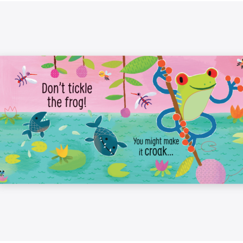 Usborne Noisy Book - Don't Tickle the Tiger! - Daisy Daisy